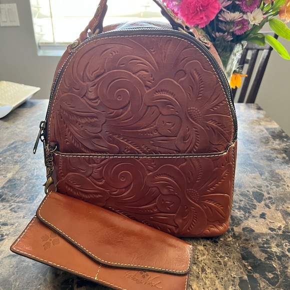 Patricia Nash | Bags | Patricia Nash Backpack With Attachable Wallet ...